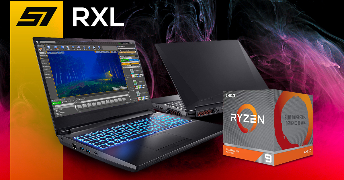 RXL - Laptop with Ryzen 3950x